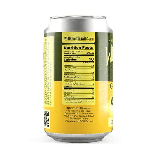 Golden Hour | THC & CBD Brews - Low Calorie, Alcohol-Free