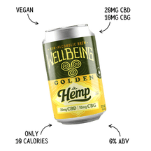 Golden Hour | THC & CBD Brews - Low Calorie, Alcohol-Free